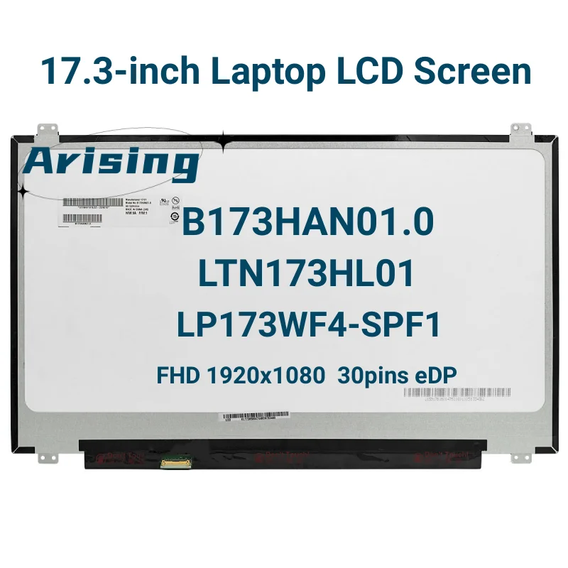 17-3-IPS-Laptop-LCD-Screen-B173HAN01-0-Fit-LTN173HL01-LP173WF4-SPF1 ...