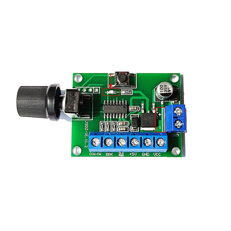 PWM/CLK BLDC DC 12V 24V Brushless Motor Driver Speed Switch Regulation ...