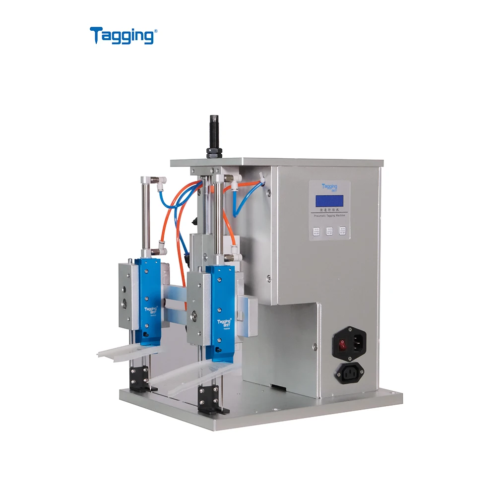 Automatic-Pneumatic-TM5210-Label-Attaching-Tagging-Machine-for-Door-Mat ...