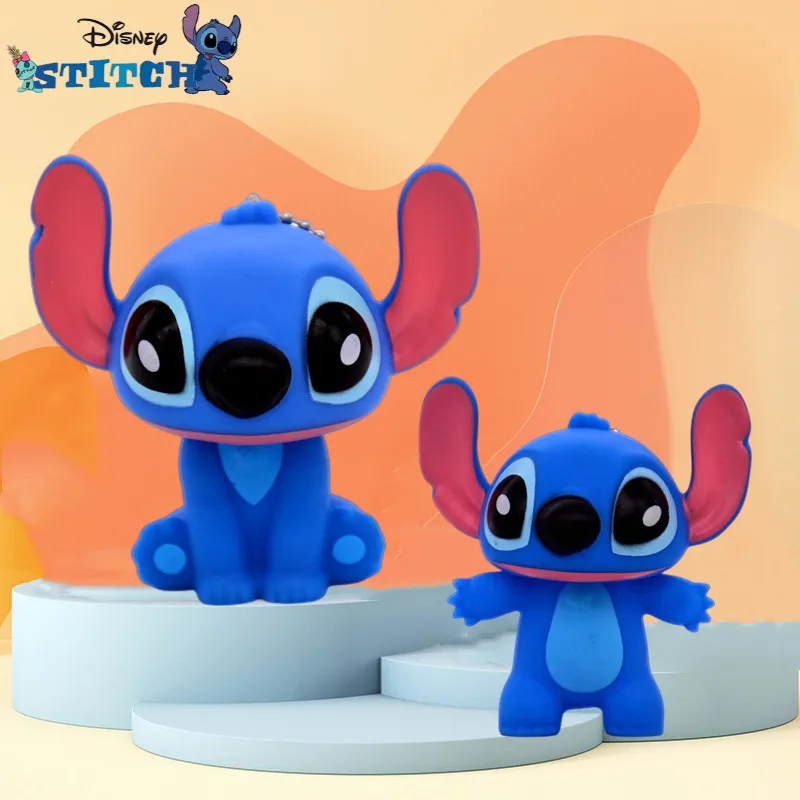 Disney-Stitch-Doll-Anime-figure-giocattoli-portachiavi-borsa-ciondolo ...