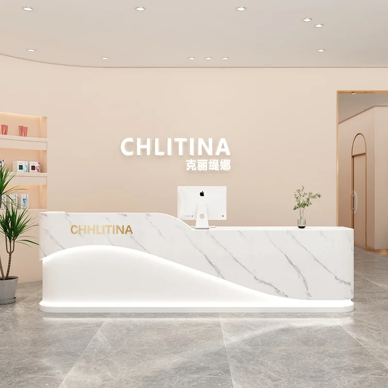 Luxus-Konferenz-Rezeption-Podium-Rednerpult-Studie-Kasse-Rezeption ...