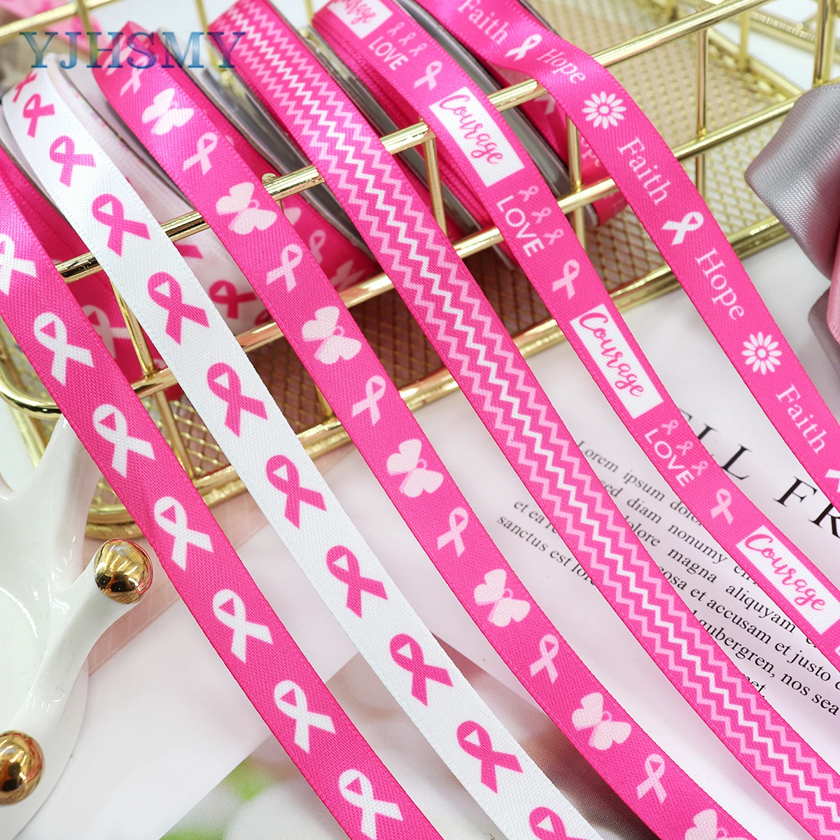 Pink Ribbon Crafts