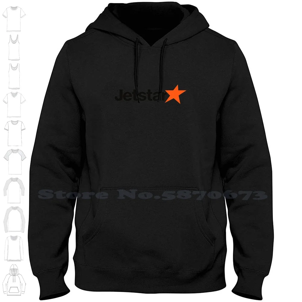 Jetstar-Logo-Unisex-Clothing-2023-Sweatshirt-Printed-Brand-Logo-Graphic ...