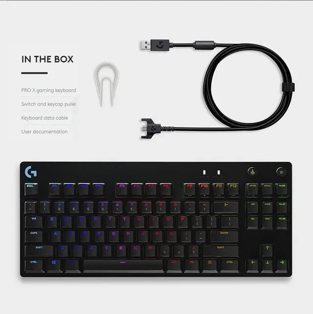 Logitech G Pro X TKL Mechanical Gaming Keyboard Hot, 48% OFF