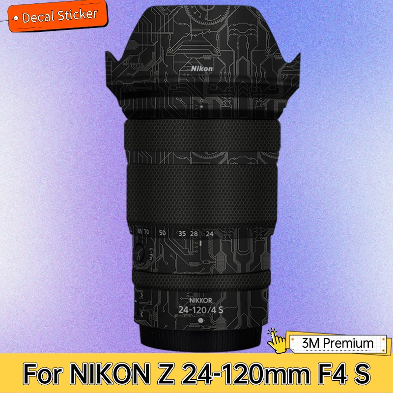 For-NIKON-Z-24-120mm-F4-S-Lens-Sticker-Protective-Skin-Decal-Vinyl-Wrap ...