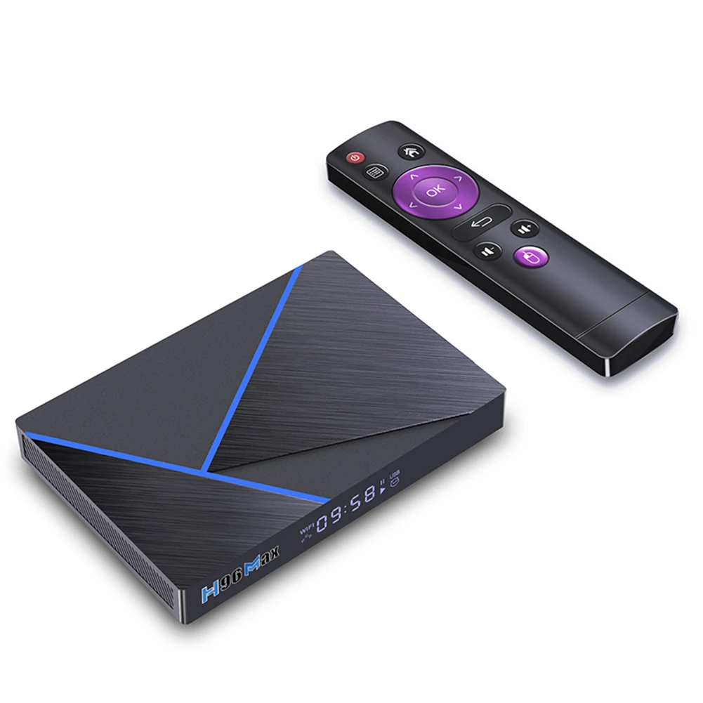 Tv Box H96 Max | Tv Box Android | H96 Max V56 | Network Set | Top Box ...