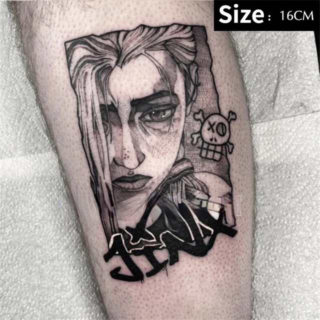 Jinx League Of Legends Tattoo