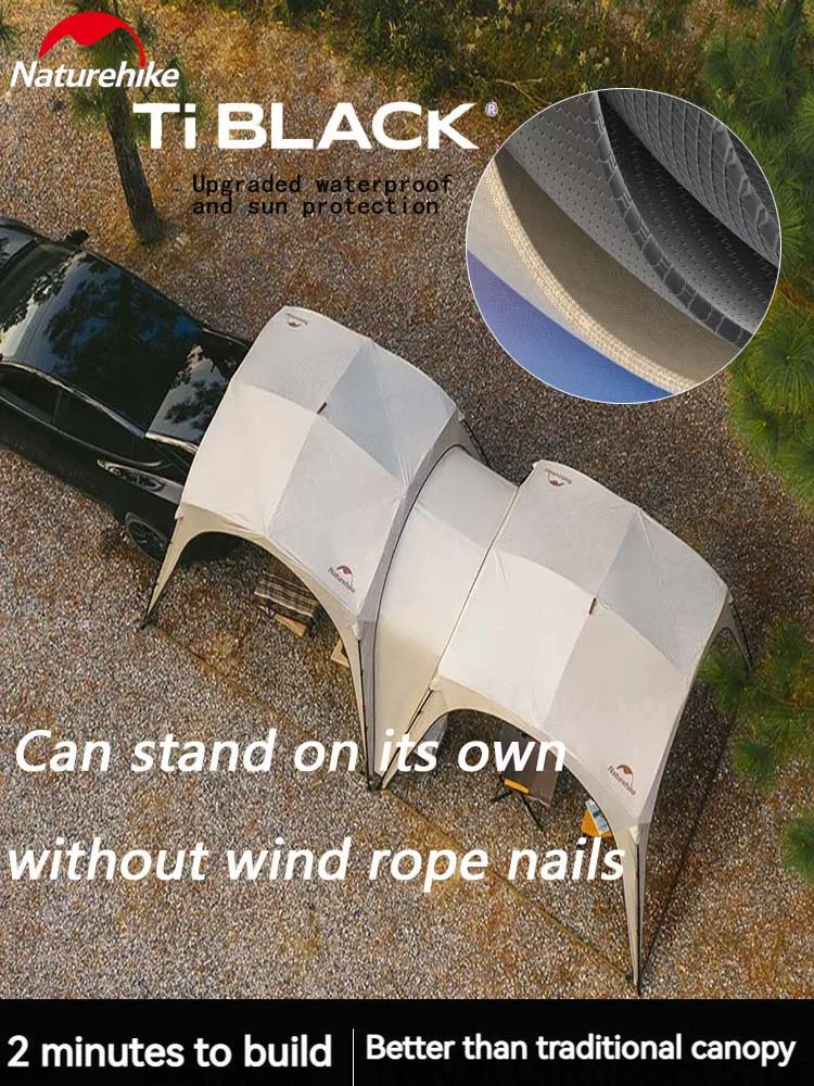 Naturehike-Cloud-World-Self-standing-Quick-Open-Canopy-Outono-e-Inverno ...