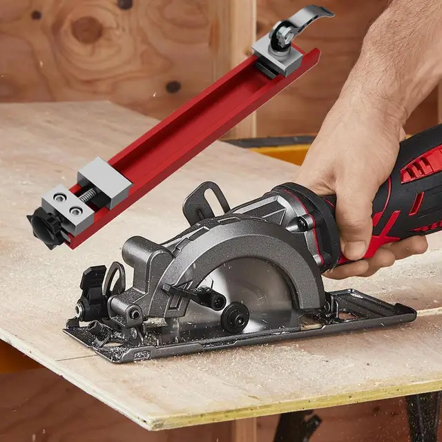 Circular Saw Track , Circular Saw Guide Adjustable Cutting Machine Base ...