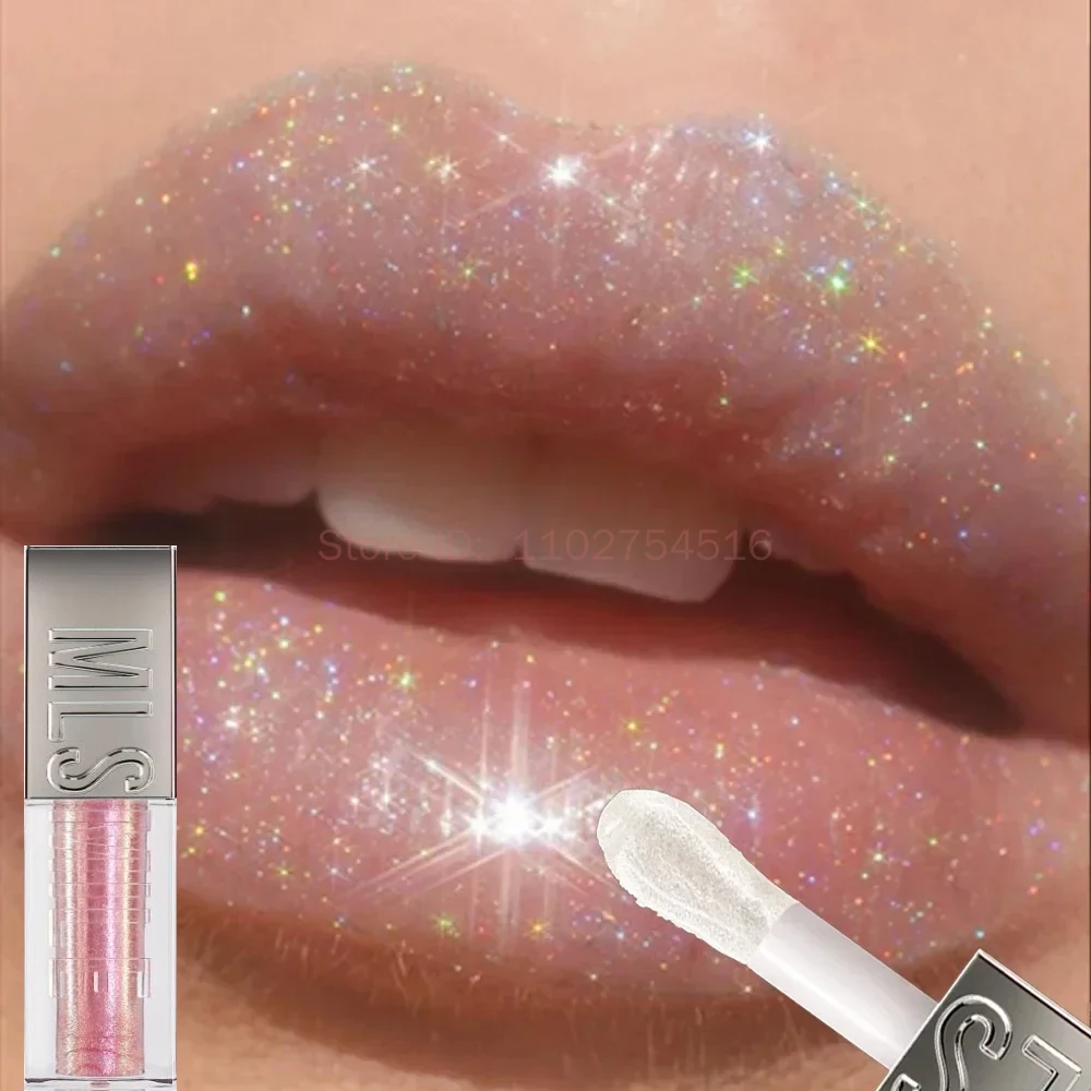Super Flash Waterproof Diamond Shimmer Glitter Lip Gloss 6 Colors ...