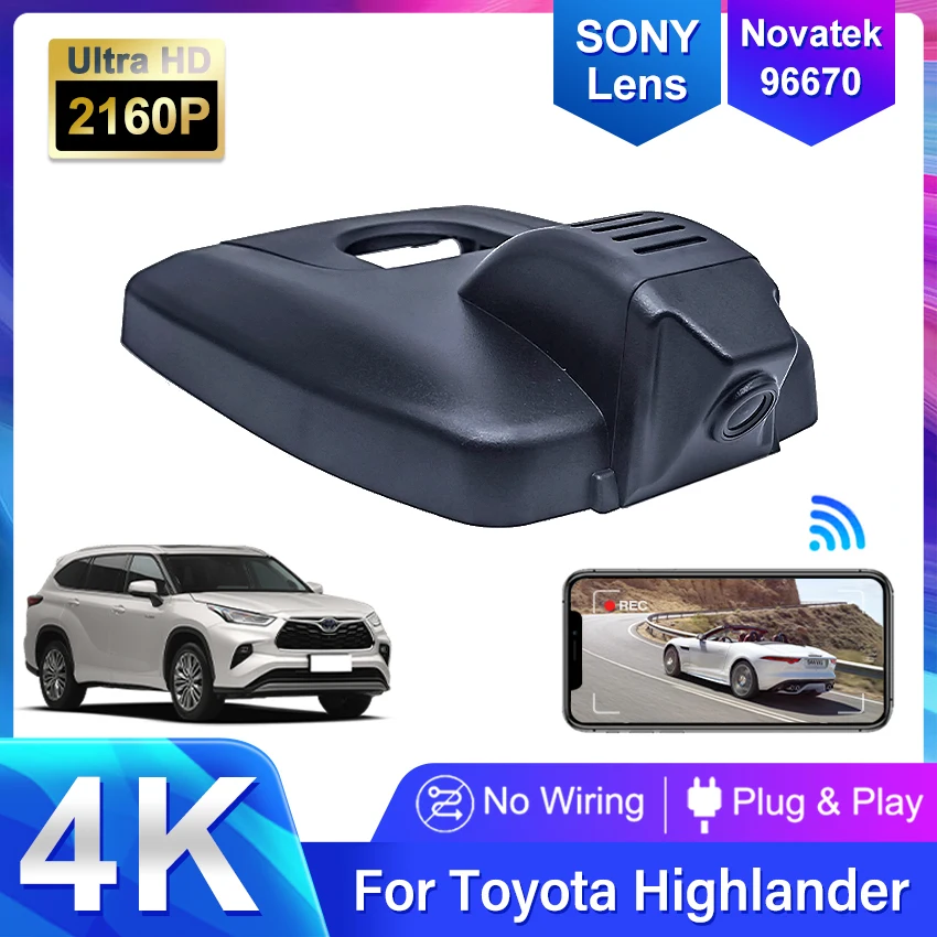 HD-4K-2160P-Hidden-Car-DVR-Video-Recorder-Dash-Cam-Camera-For-Toyota ...