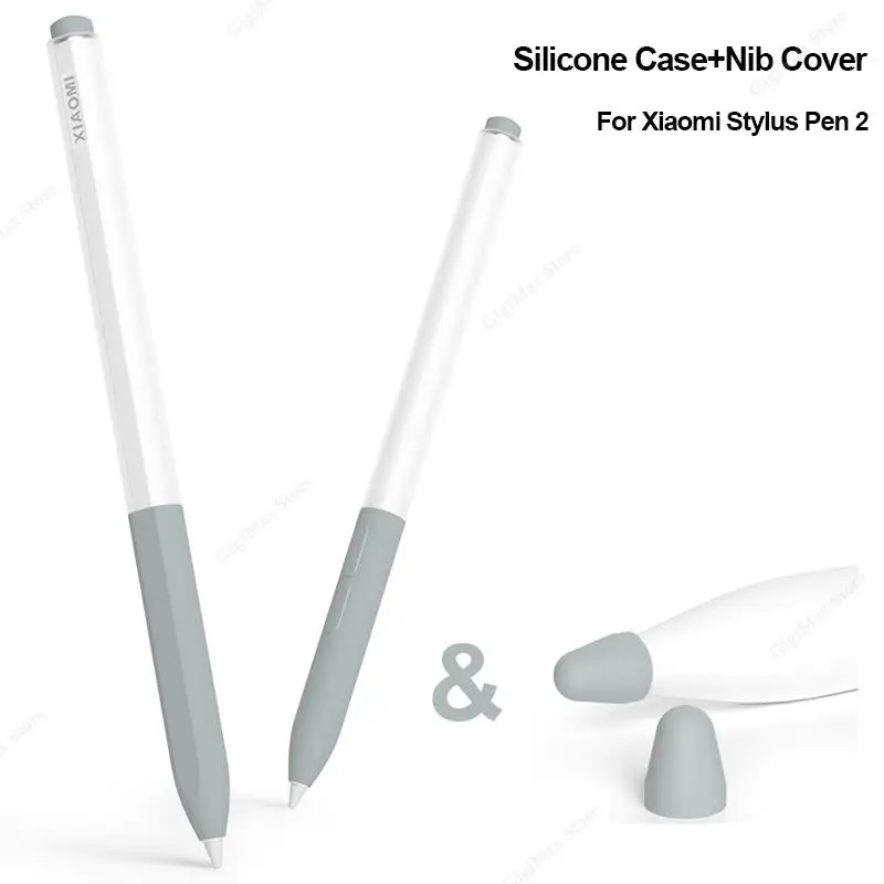 Pen-Set-for-Xiaomi-Stylus-Pen-2-Mi-Pencil-2-2nd-Silicone-Protective ...