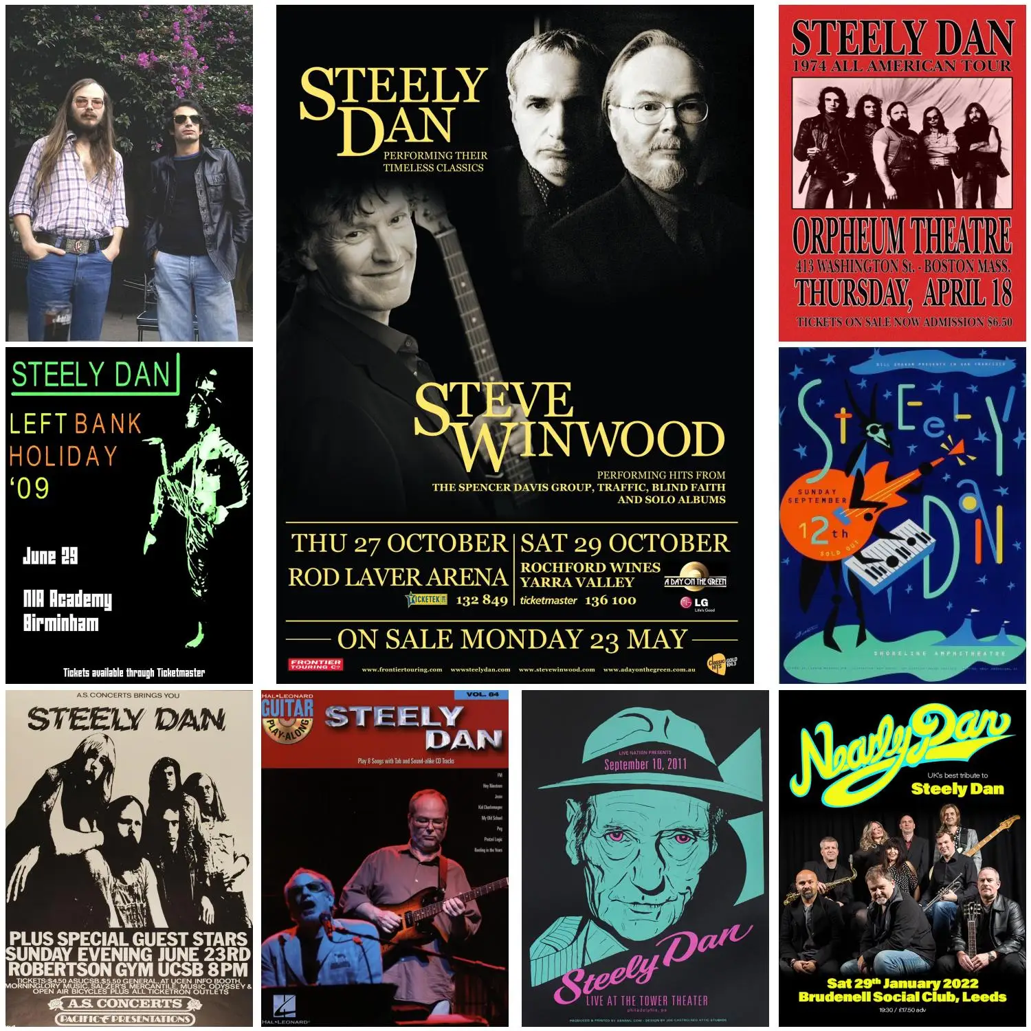 Steely-Dan-Poster-Decorative-Painting-Canvas-Poster-Gift-Wall-Art ...