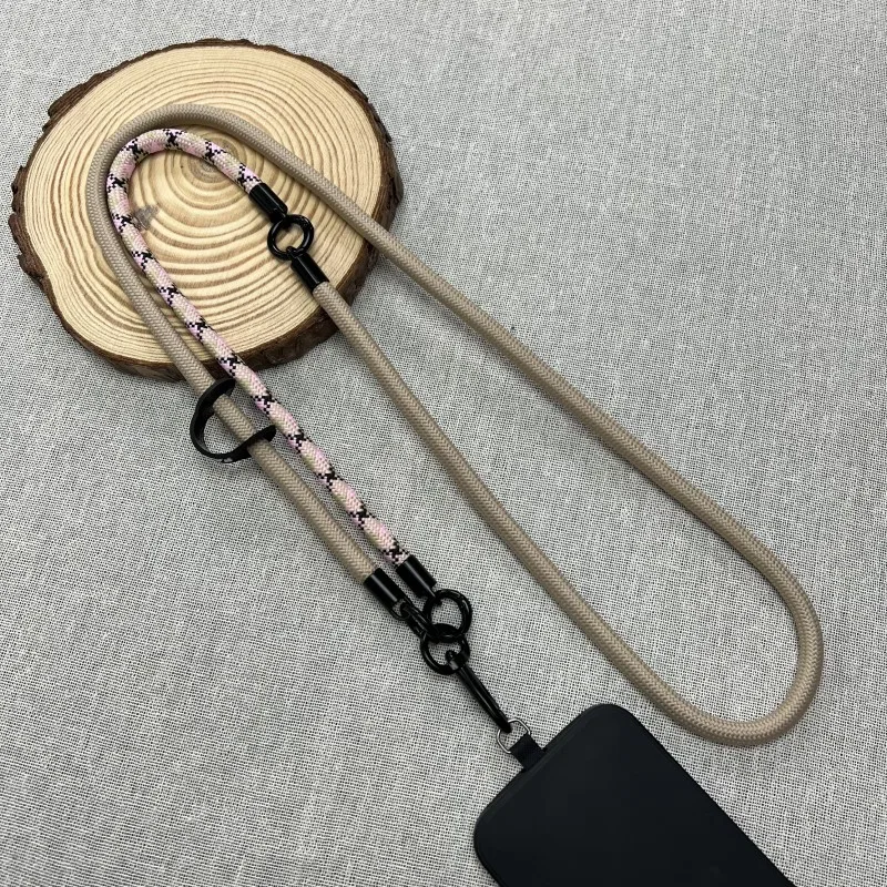 120CM-Length-Crossbody-Neck-Cord-Lanyard-8MM-Diameter-Detachable-Wrist ...