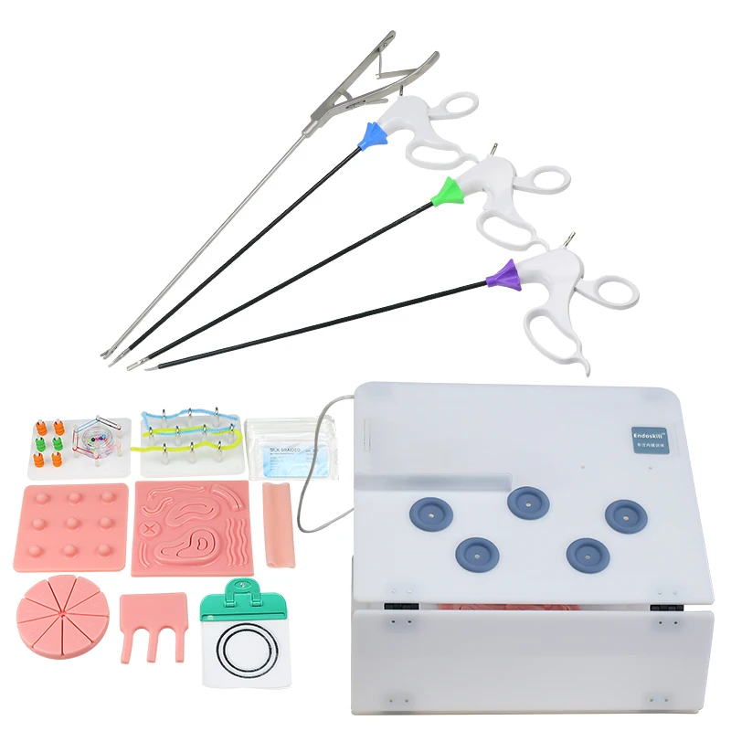 New laparoscopic training trainer box simulator laparoscopy laproscopic ...