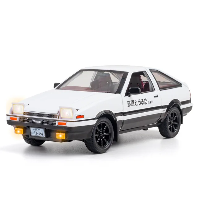 Modelo de coche deportivo original Toyota Trueno AE86 para niños y ...