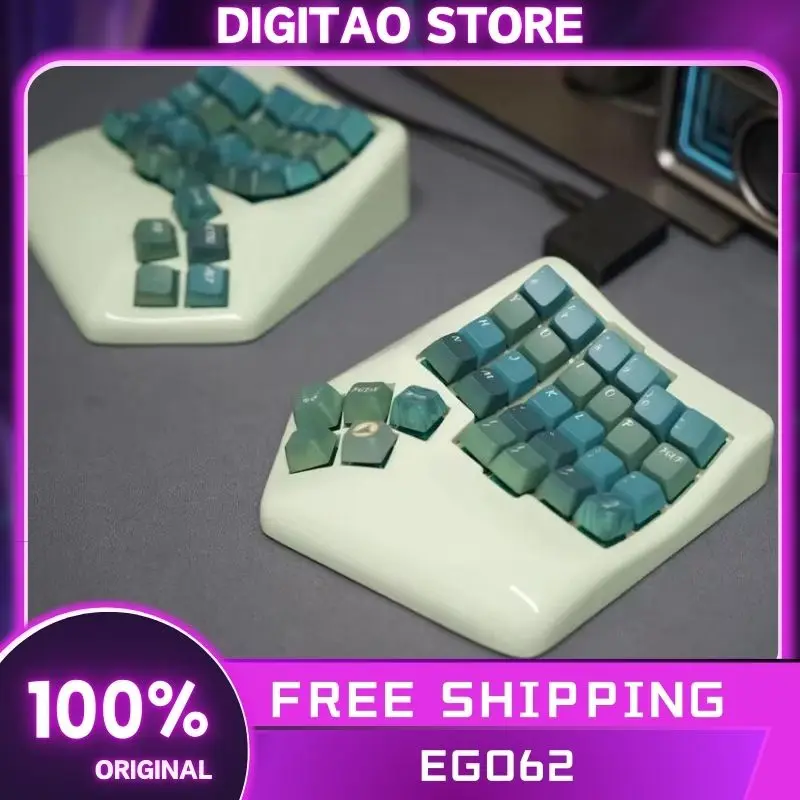 Ego62-Split-Keyboard-Kit-ZMK-Dual-Mode-Corne-Style-Mechanical-Keyboard ...