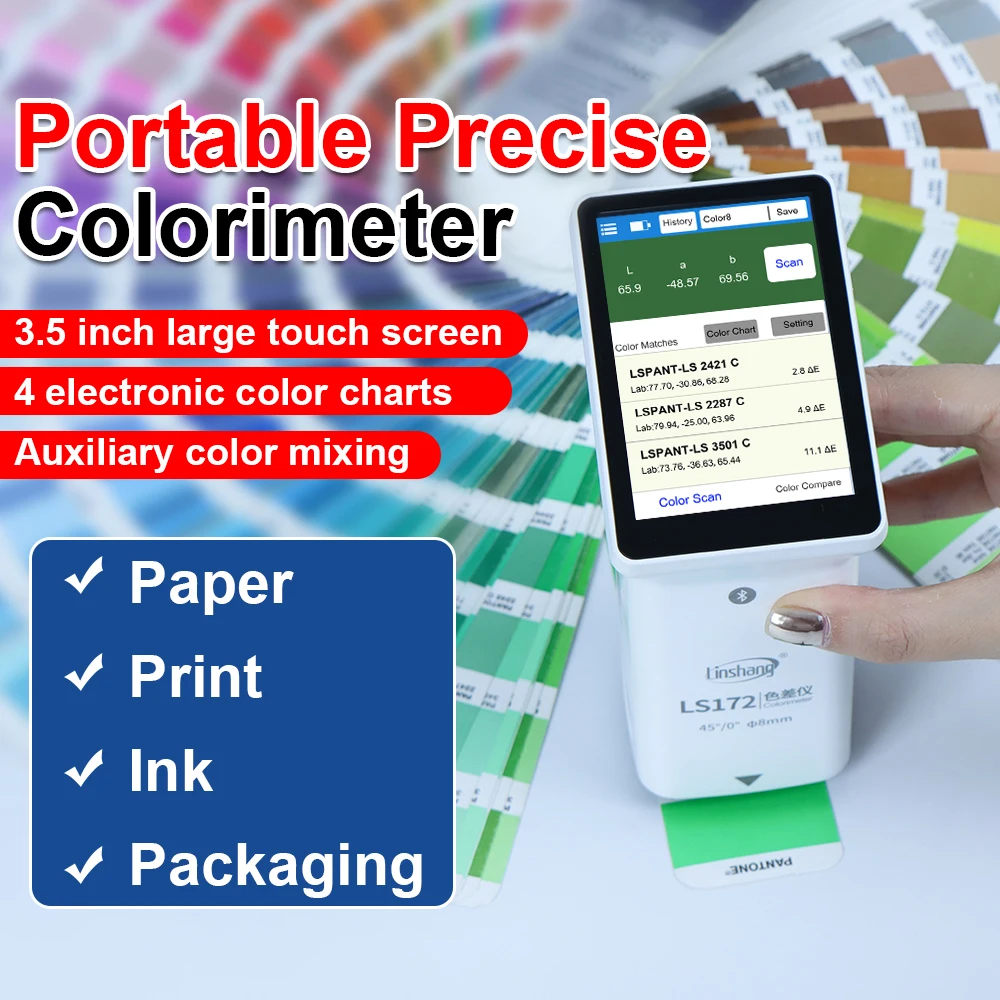 Digital-Colorimeter-Color-Meter-Colormeter-LS172-45-0-D65-Light-Source ...