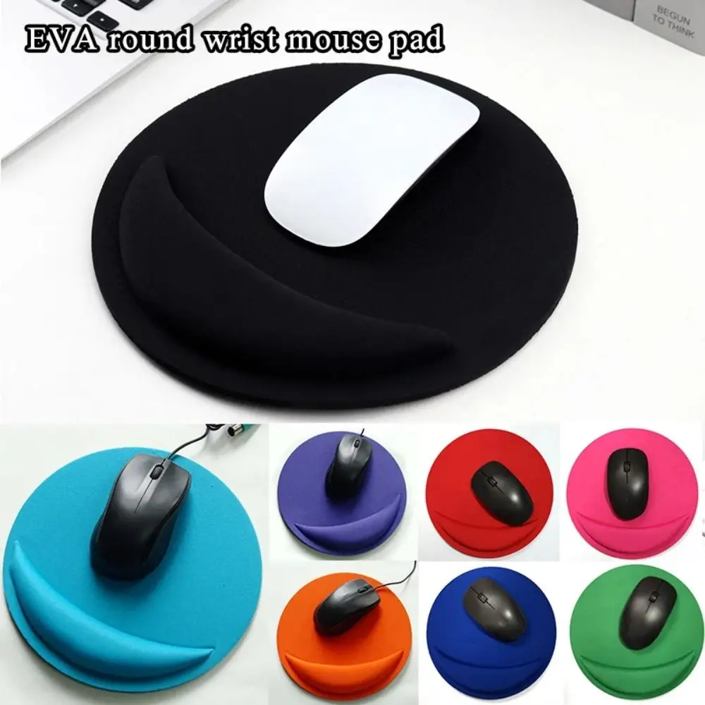 Non-slip-Mouse-Pad-EVA-Wristband-Mat-Ergonomic-Mouse-Wrist-Pad-Round ...