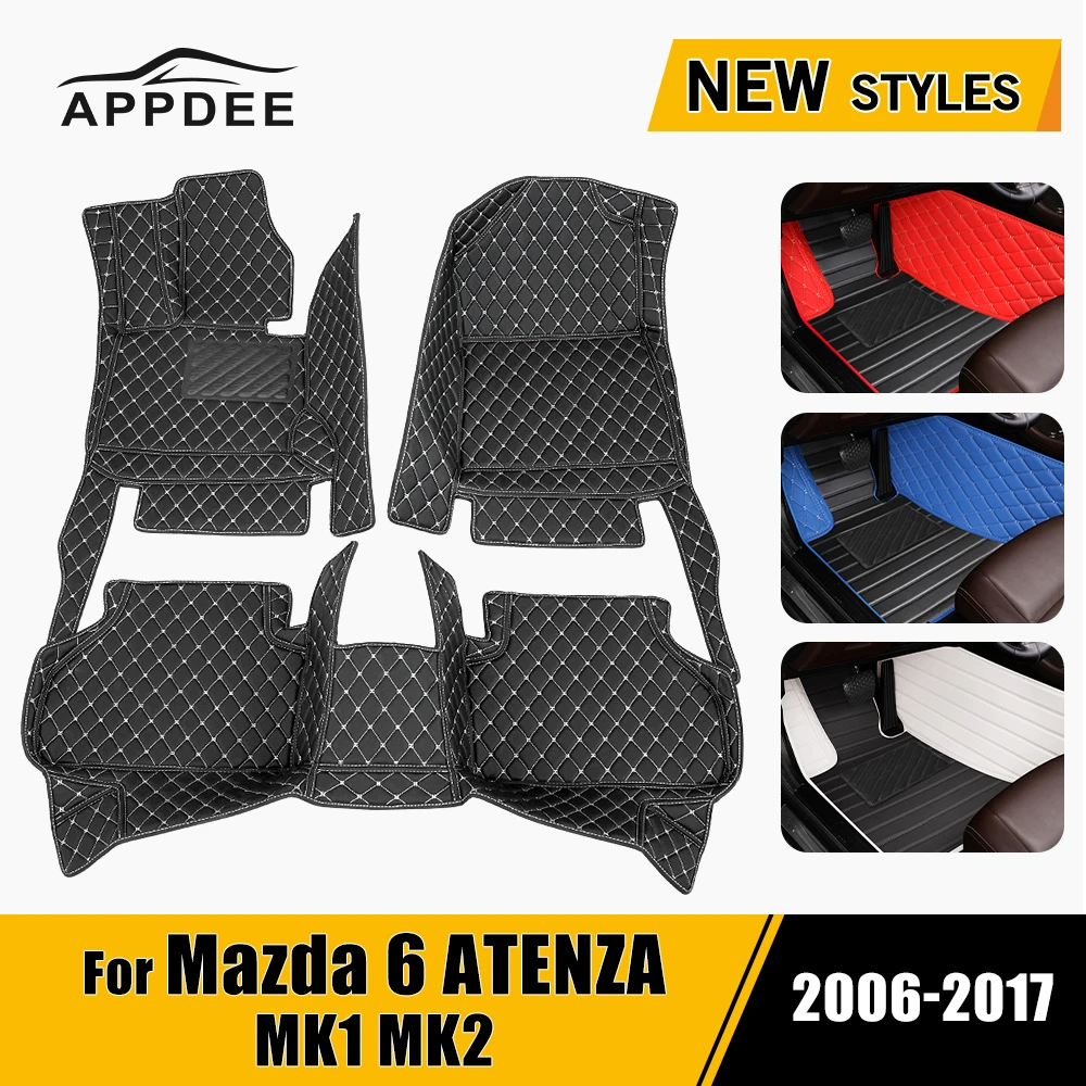 Car Floor Mats For Mazda 6 2006 2007 2008 2009 2010 2011 2012 2013 2014 2015 2016 2017 Auto Foot Pads Interior Accessories AliExpress 34