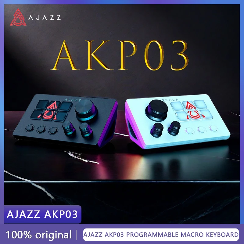Ajazz-AKP03-Programmable-Macro-Keyboard-12-Keys-Mechanical-Gaming ...