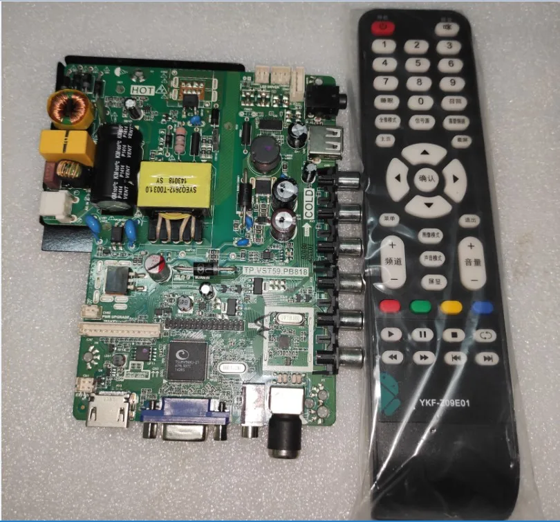 Env-o-gratis-Placa-base-de-controlador-de-TV-Original-TP-VST59-PB818 ...