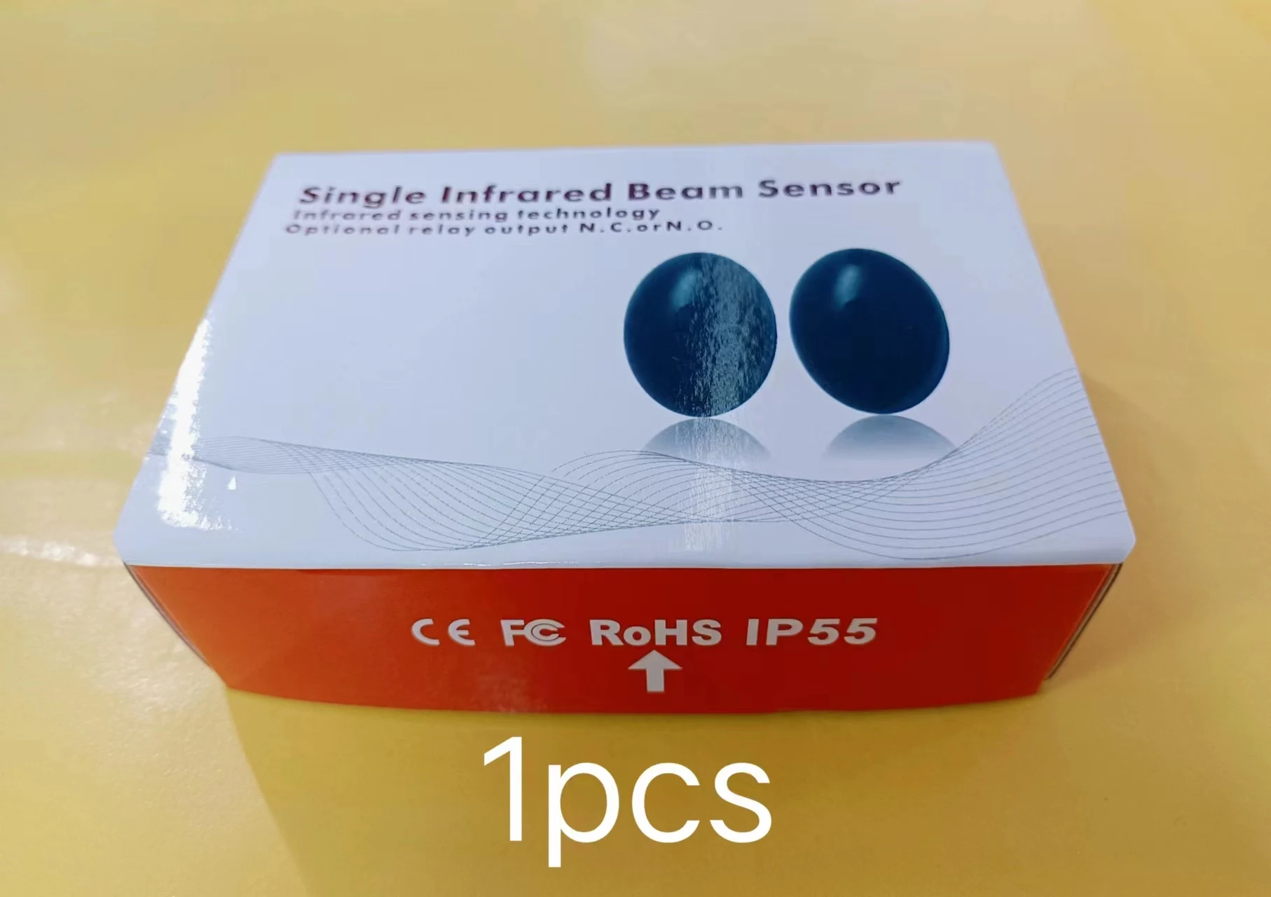 IP55 Safe Single Infrared Beam Sensor Automated Gate Swing Sliding ...