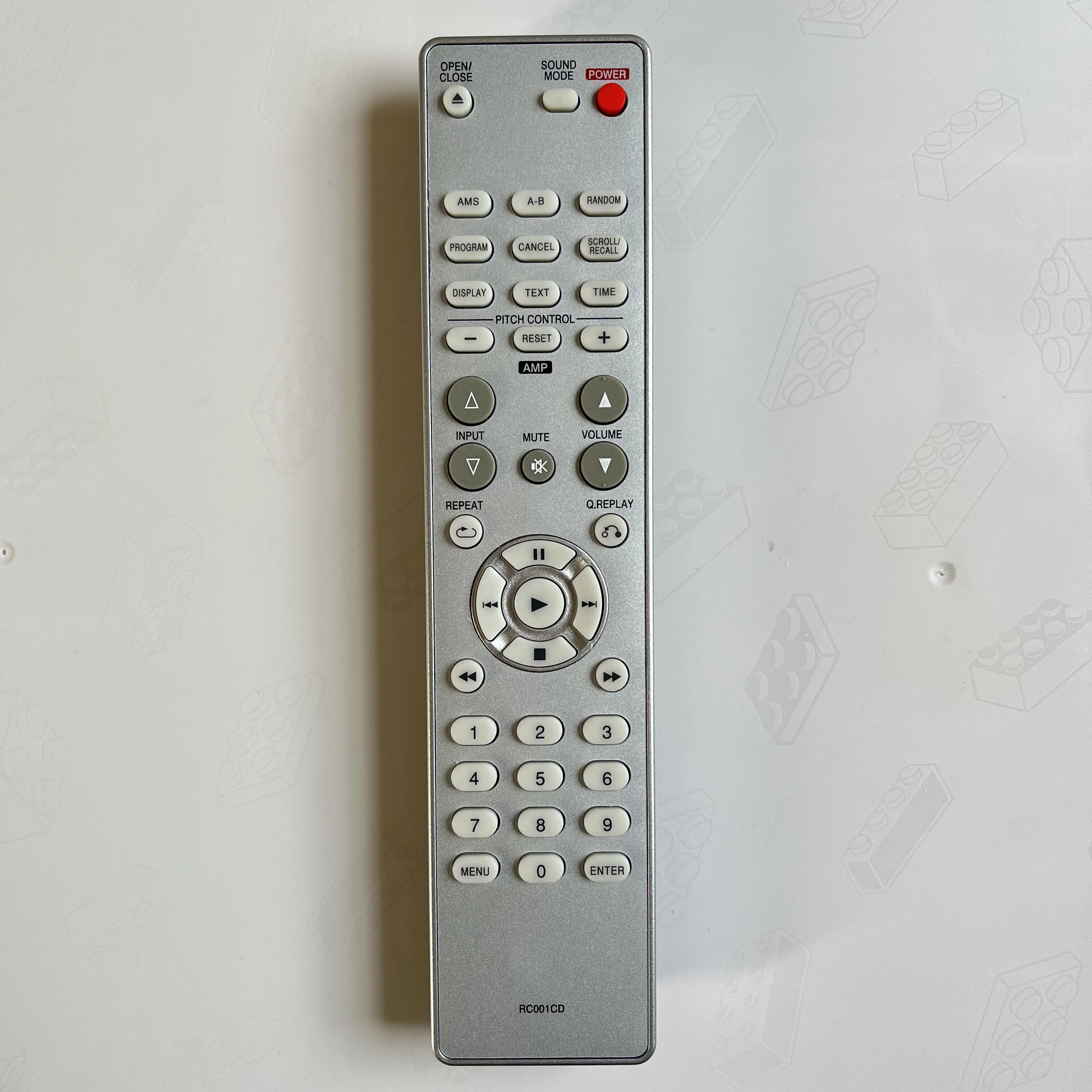 New remote control RC001CD For Marantz CD5001 CD5400 RC002CD CD5003 ...