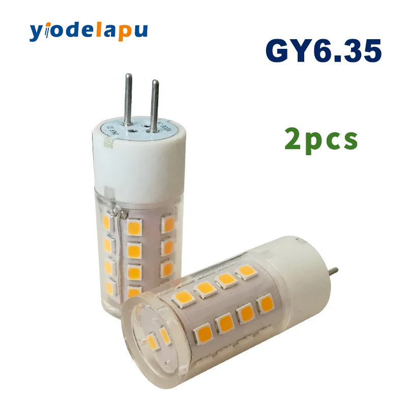 gy6-35-led-12v-dimmable-PC-Lampshade-4W-12V-LED-Corn-Light-Bulb ...
