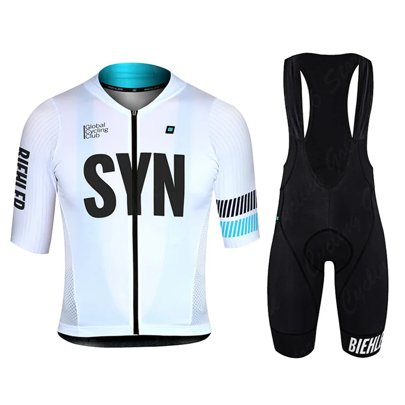 Biehler-SYN-2024-Men-Summer-Short-Sleeve-Cycling-Jersey-Set-MTB-Maillot ...