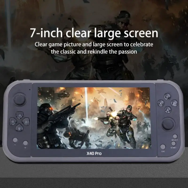 Jual X40 Pro Video Game Console Built-in 10000 Games Support Wireless ...