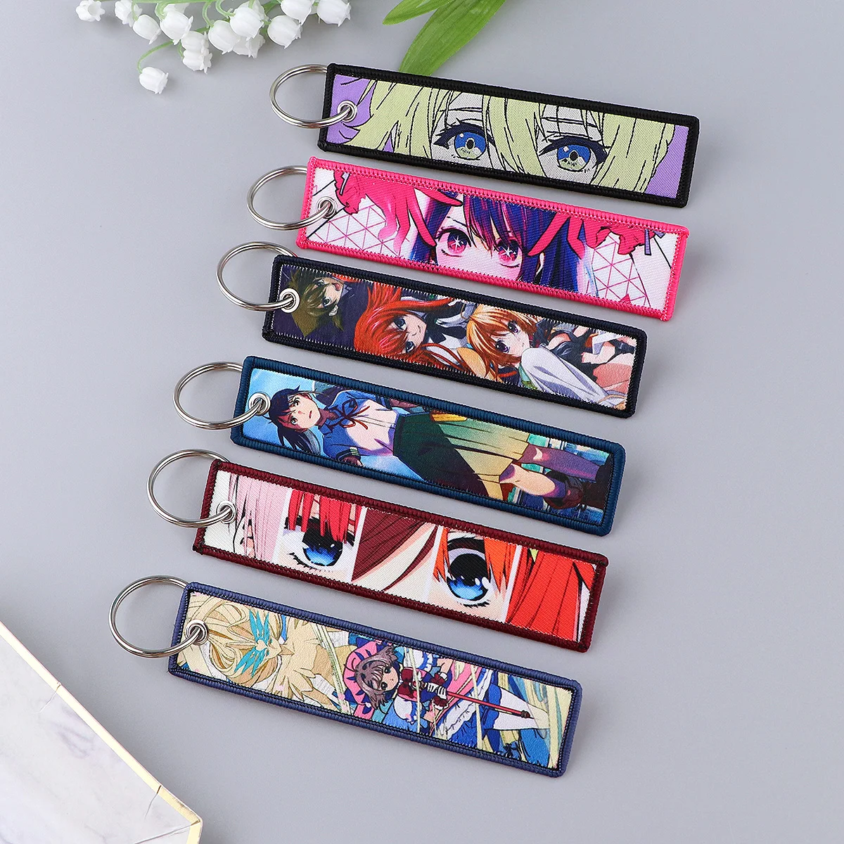 Suzume-Embroidered-Cute-Keys-Tag-Keychains-for-Women-Keyring-Japanese ...