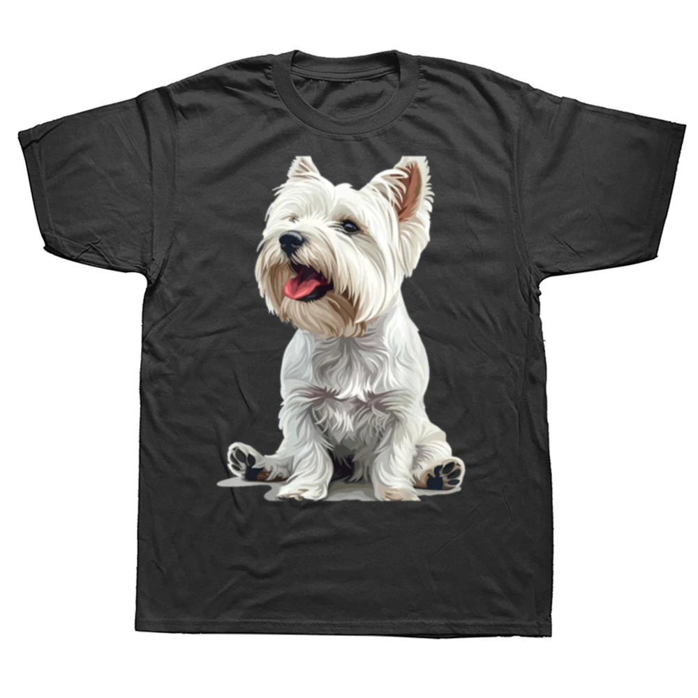 Funny-West-Highland-White-Terrier-Dog-Westie-T-shirts-Men-Women-s ...