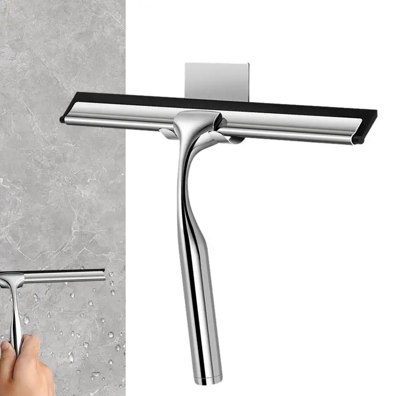 Bathroom-Shower-Squeegee-Household-Glass-Wiper-Window-Mirror-Scraper ...