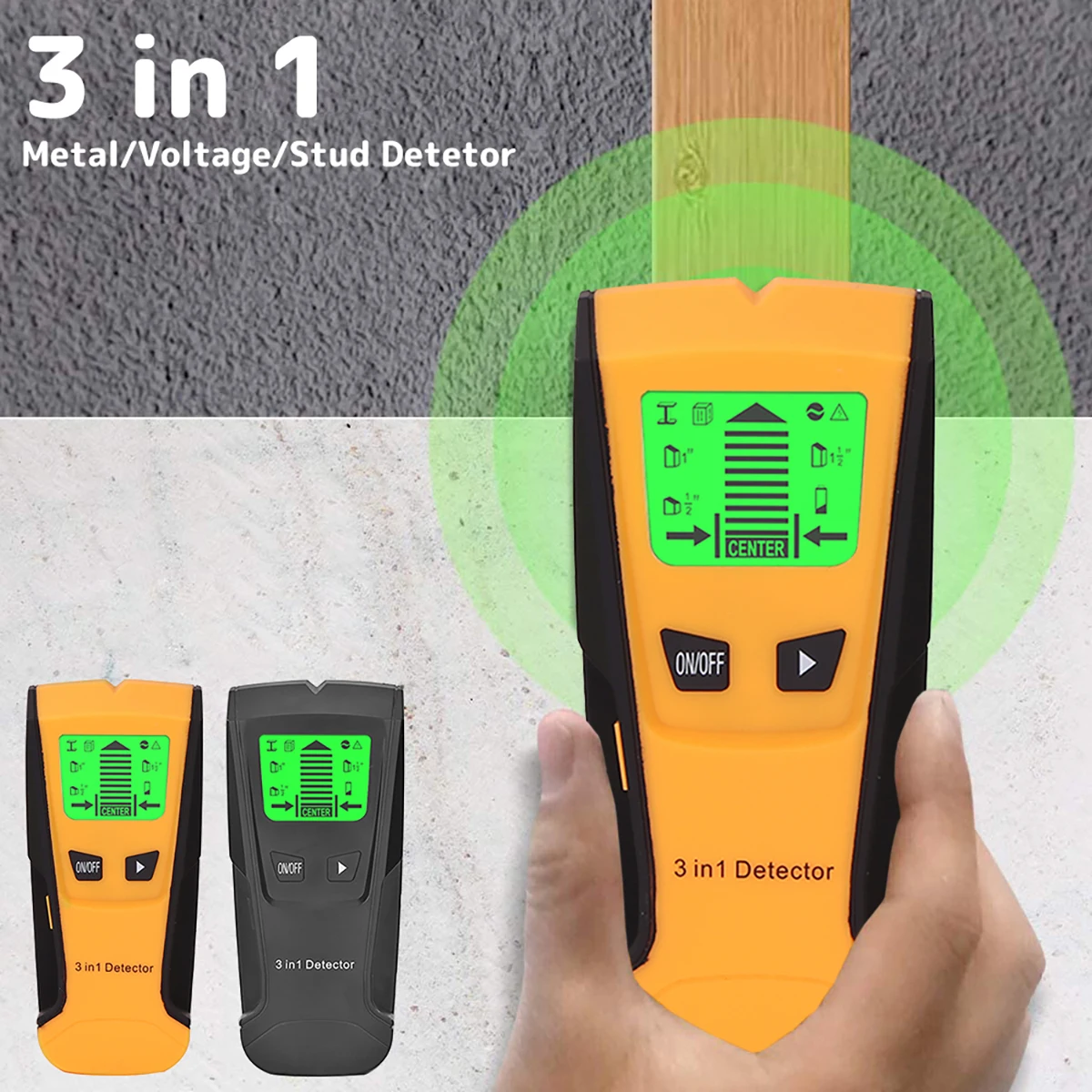 Wall-Detector-Hidden-Line-Finding-Backlit-Wood-Metal-Finder-Cable-Wires ...