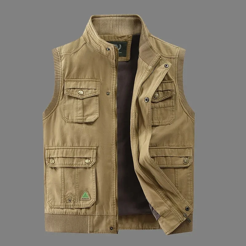 Casual Outdoors Vest Men Fashion Coats Gilets Fishing Photography ...