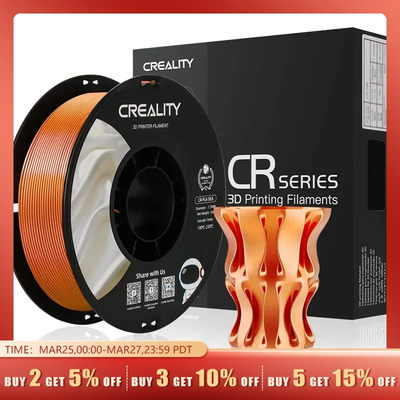Creality-Silk-PLA-Filament-1-75mm-3D-Printer-Filament-No-Tangling ...