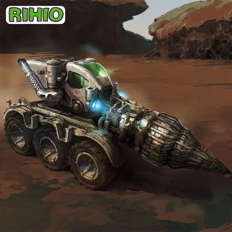RIHIO-Multiabyss-Transform-NEW-V-Robot-MM-006-Pangolin-Drilling-Car-1 ...