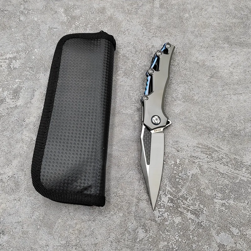 New-Arrival-M390-Blade-Folding-Knife-Camping-Cutter-Outdoor-Survival ...