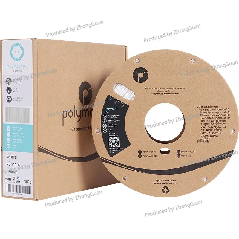 PolyMax 3D Printing Filament PC High Temperature Resistant High ...