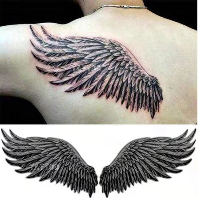 Bird Wing Tattoo Shoulder