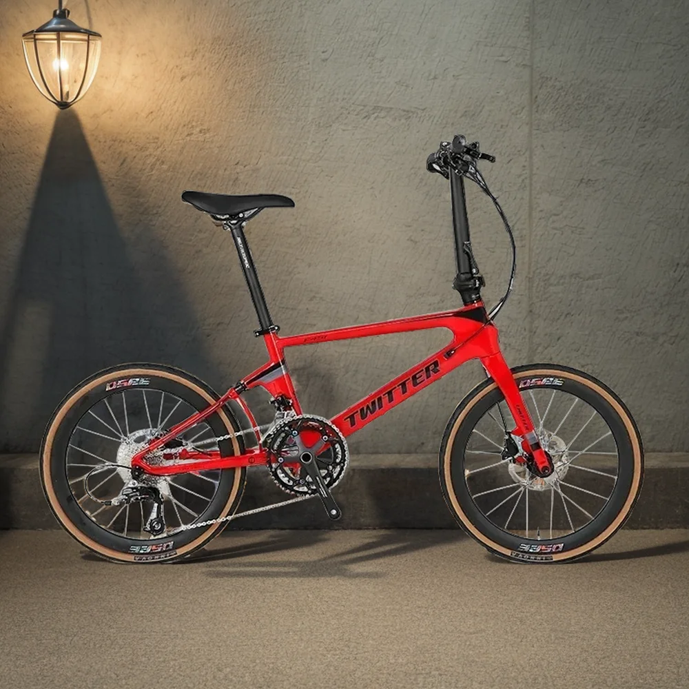 22-inch-folding-carbon-fiber-bicycle-small-wheel-drive-mountain-bike ...