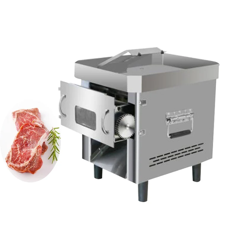 850W Fresh Meat Slicer Cube Cutter Machine Meat Cube Diced Shredding ...