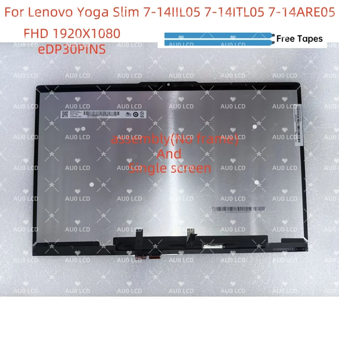 B140HAN06.8 For Lenovo Yoga Slim 7-14IIL05 7-14ITL05 7-14ARE05 FRU ...