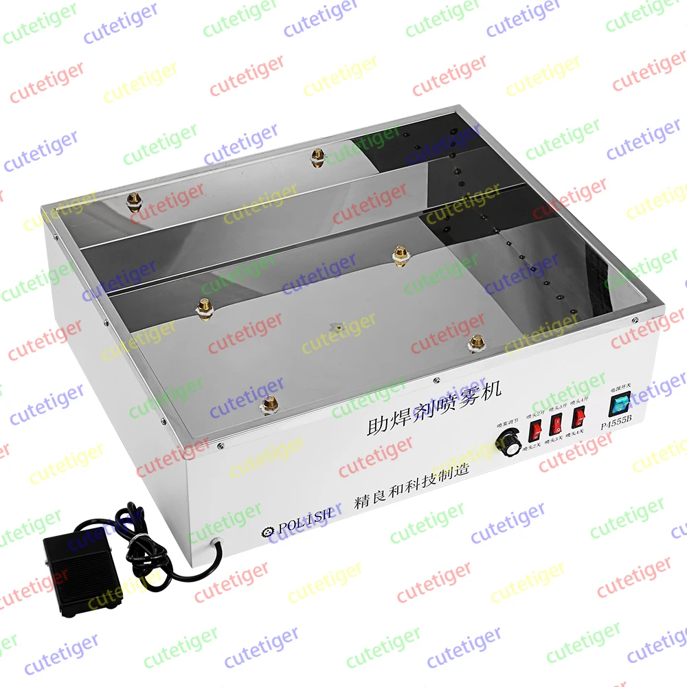 Flux-Sprayer-Rosin-Spray-Stove-Electric-Foaming-Machine-Foot-Operated ...