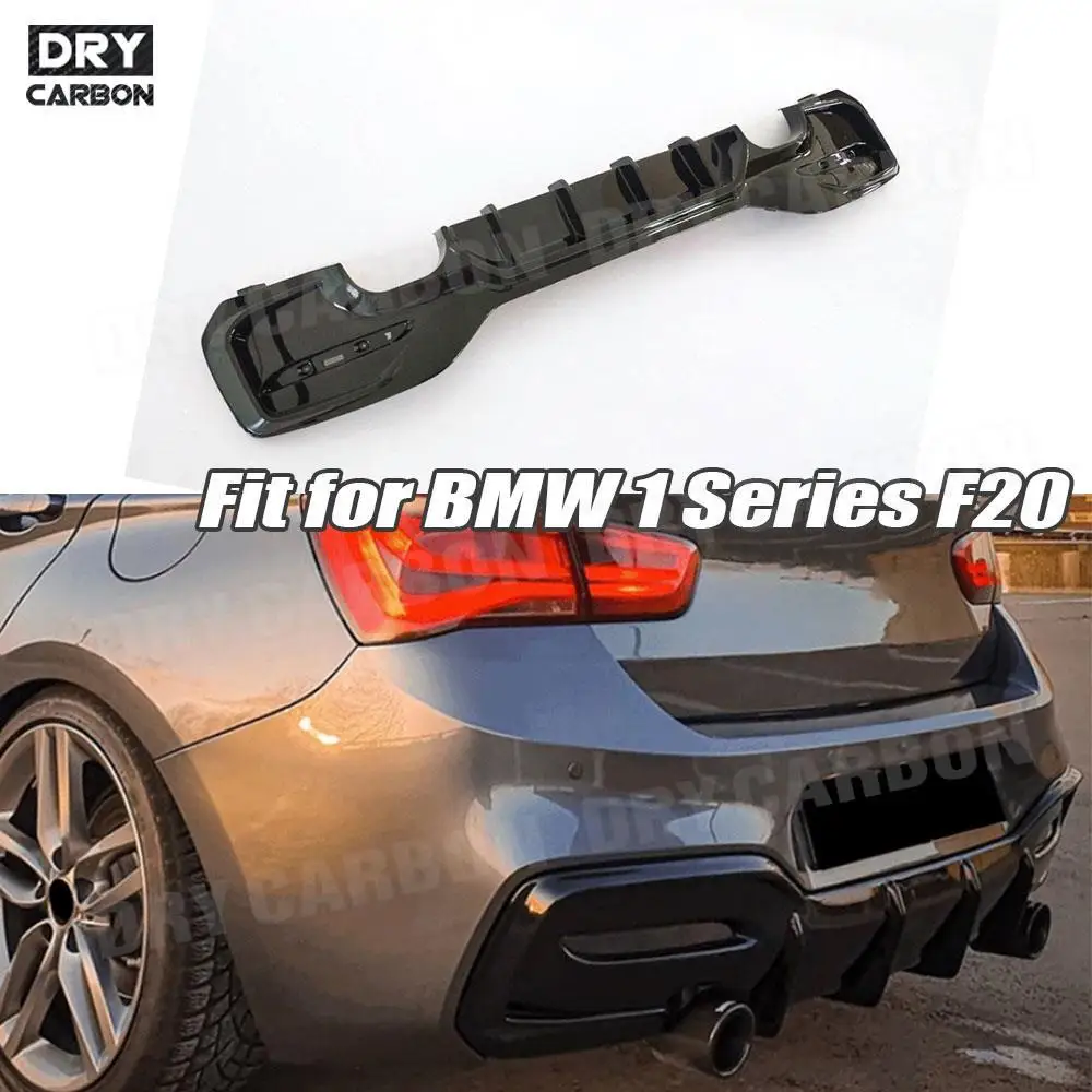 Car Rear Lip Diffuser Spoiler for BMW 1 Series M Sport F20 F21 M135i ...