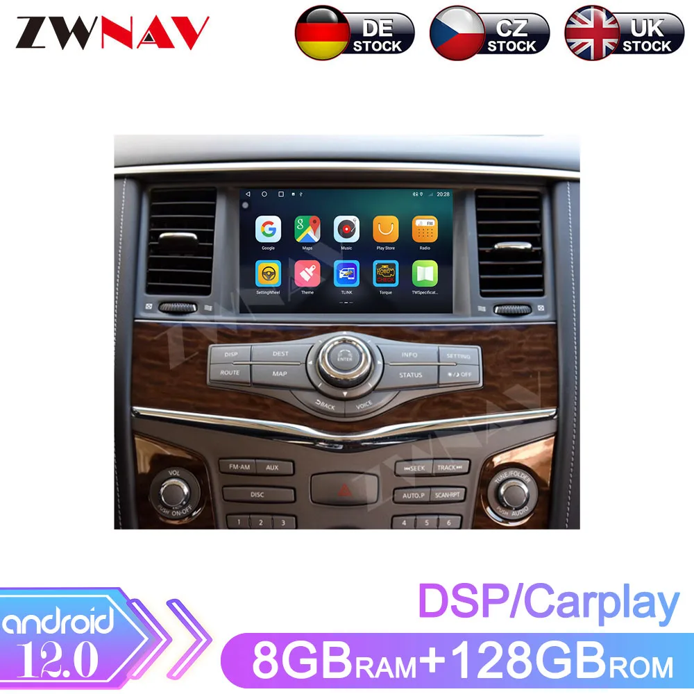 Android12-Car-Radio-For-Nissan-Patrol-For-Infiniti-QX56-QX80-2014-2020 ...