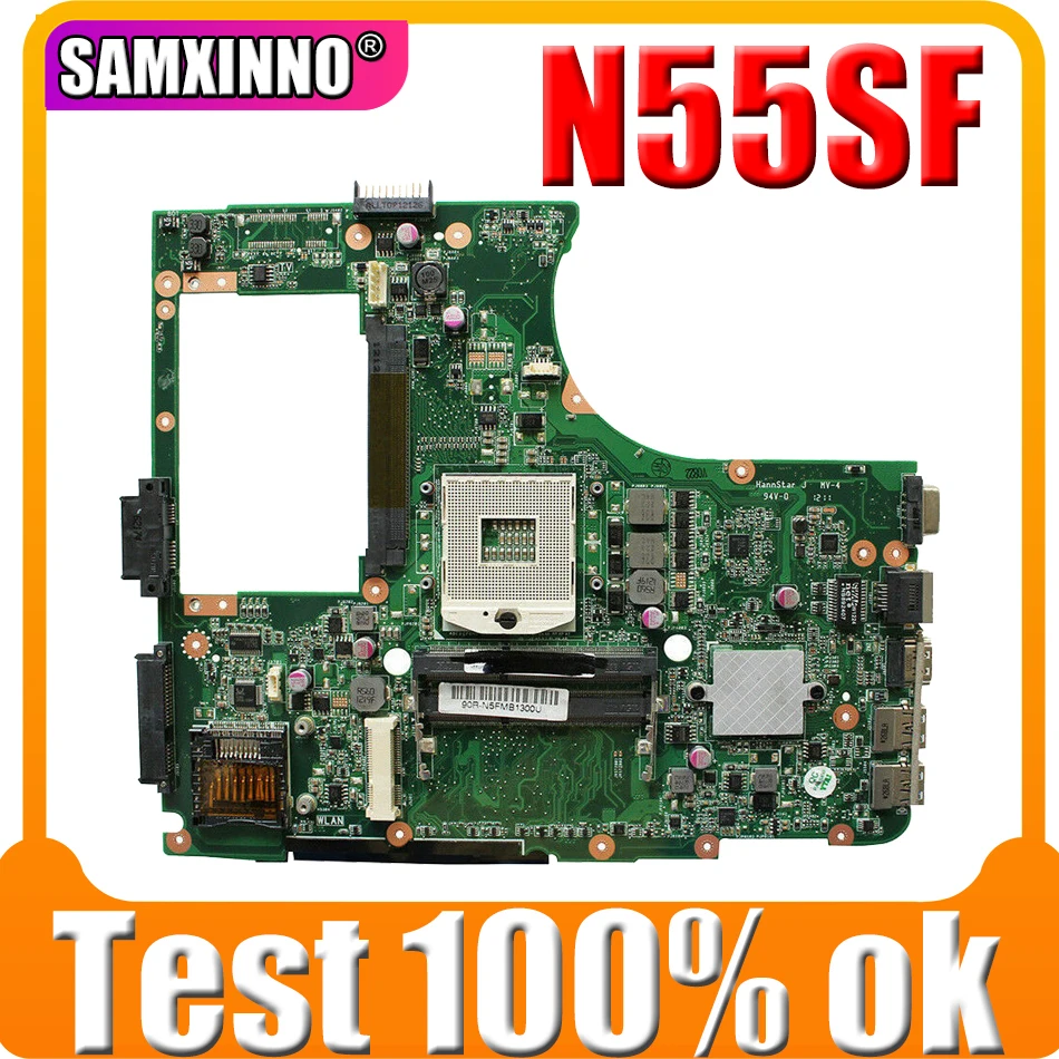 N55SF Motherboard REV2.0 For Asus N55S N55SL Laptop motherboard N55SF ...