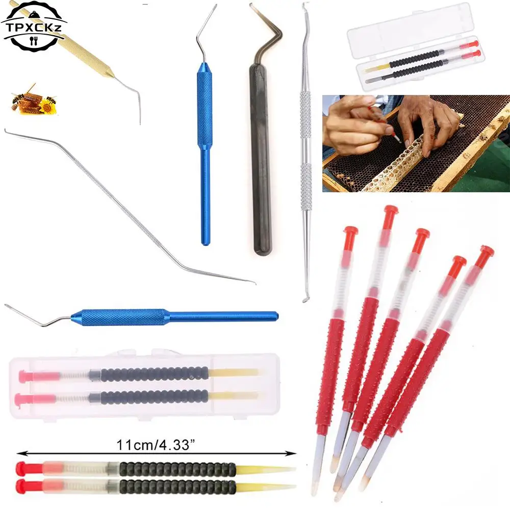 1-2-5Pcs-lot-Multi-Needles-Beekeepers-Grafting-Retractable-Beekeeping ...
