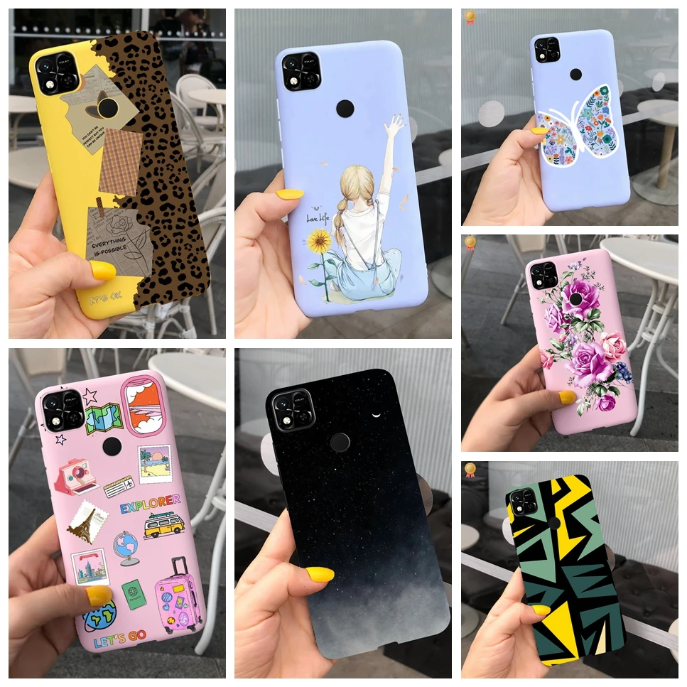 For Xiaomi Redmi 10A Case Silicone Soft TPU Back Phone Protector Shell ...